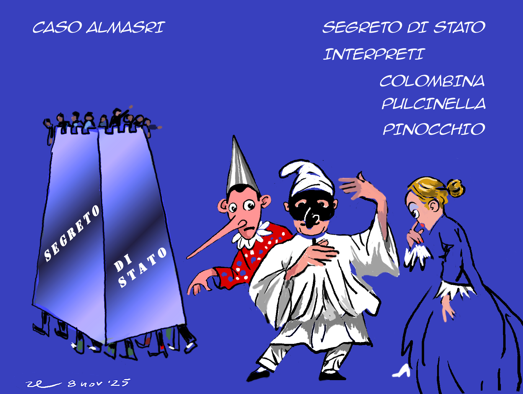 Le comiche iniziali e quelle finali – arti&artigli